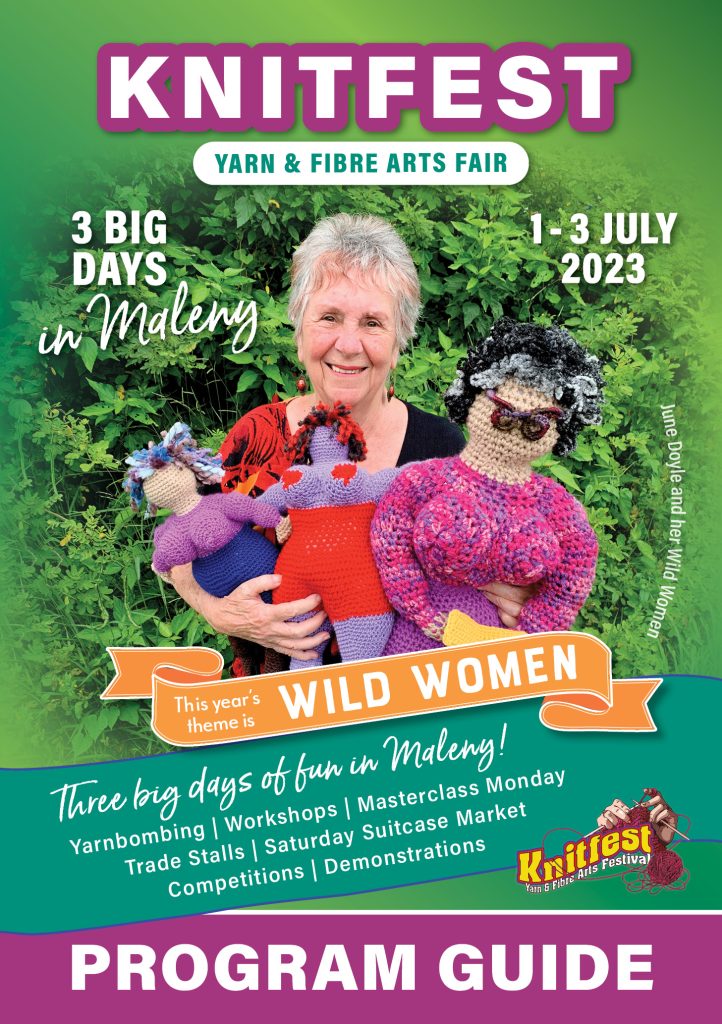 Maleny Knitfest 2023 - Renate Kirkpatrick's Freeform Crochet~Knit~Fibre ...